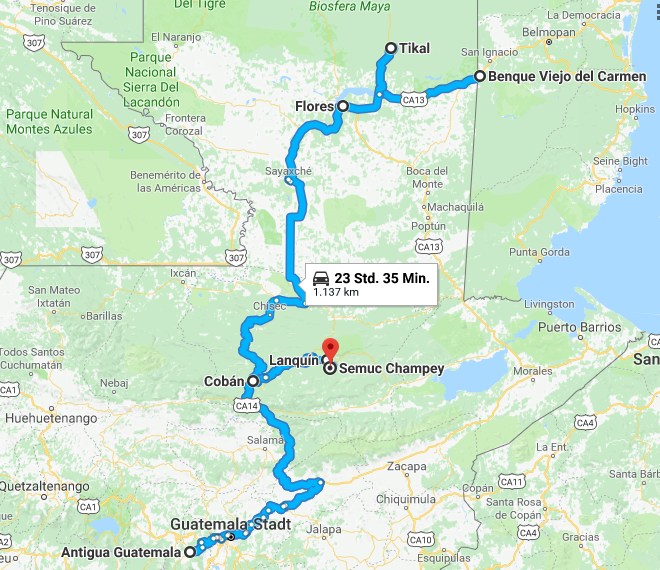 Guatemala :: Time-and-out